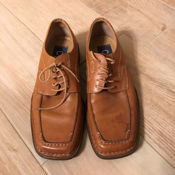carlo morandi | Shoes | Carlo Morandi Brown Leather Plain Toe Oxford ...